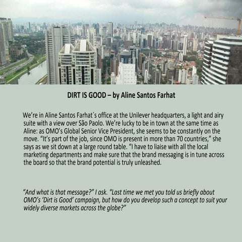 Dirt is good – by Aline Santos Farhat | PPT