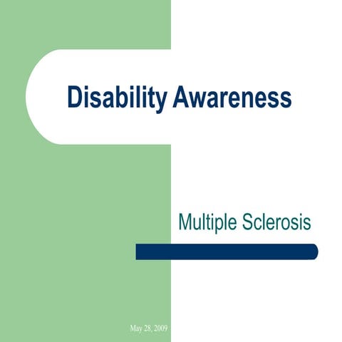 Disability Awareness | PPT