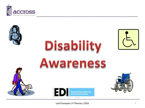 Disability Awareness Training | PPT