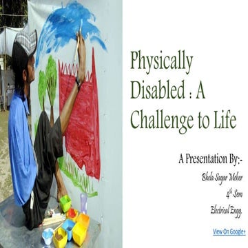 Disabilities rights movements | PPTX