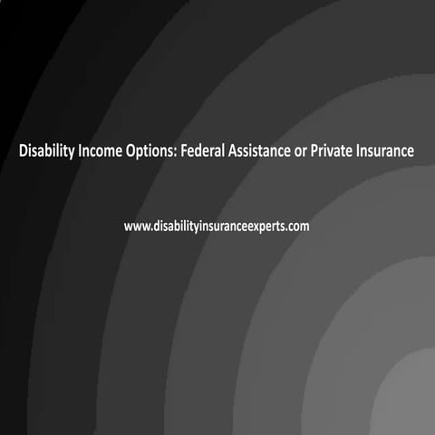 Disability Insurance | PPT