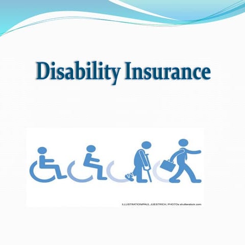 Disability insurance | PPTX