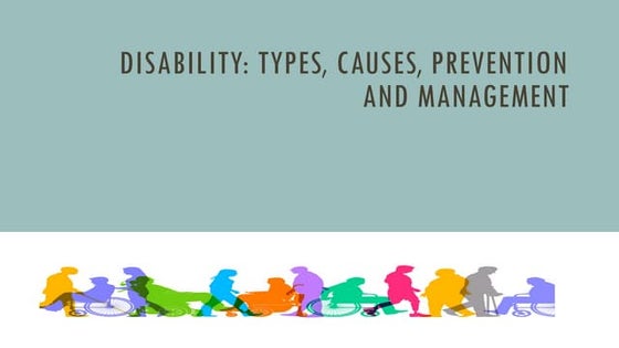 Physical disabilities | PPT