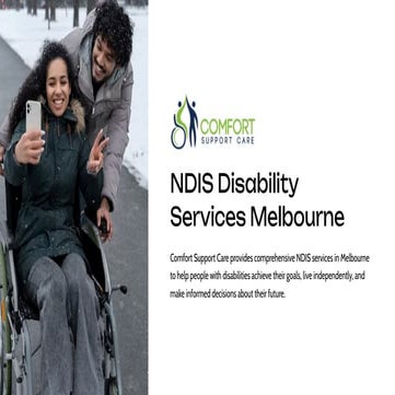 Disability Support Services in Melbourne | PDF