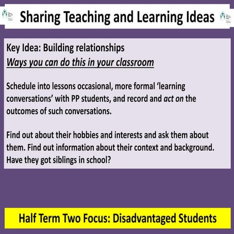 Disadvantaged students 4 | PPT