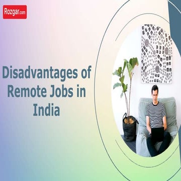 Advantages and disadvantages to job | PPTX