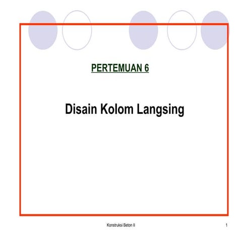 disain-kolom-langsing., perencanaan kolom struktur | PPT