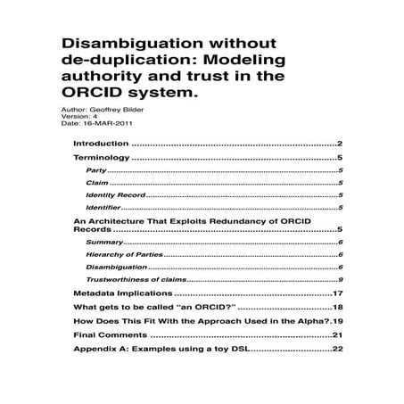 Disambiguation deduplication wp-v4 | PDF