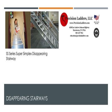 Disappearing Stairways - Attic Stairs for home or businesss | PPT