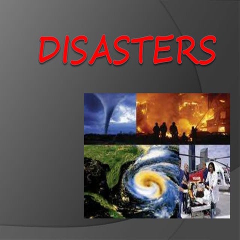 Disaster | PPTX