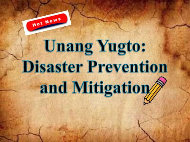 Disaster prevention and Mitigation.ppt