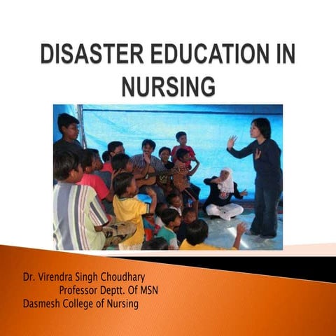DISASTER EDUCATION IN NURING ,NEW GUPT PPT.pptx