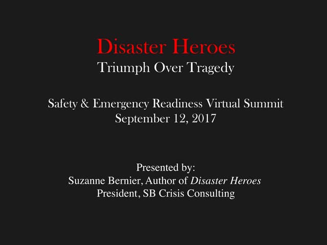Conceptualizing the National Disaster Recovery Framework (Andrew O'neil ...