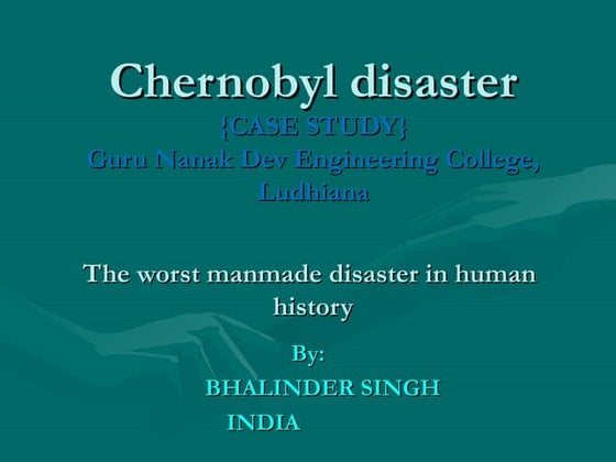 Chernobyl disaster | PPT