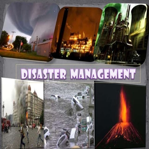 Disaster management | PPTX