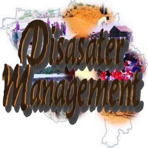 Disaster management | PPTX