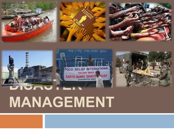 Disaster management ppt | PPT