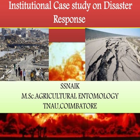 Disaster management | PPT