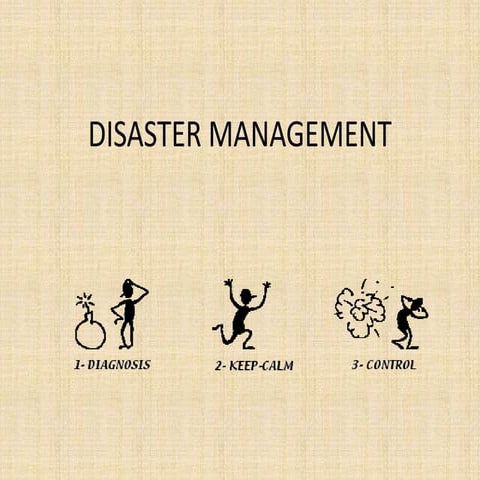 Disaster management | PPTX