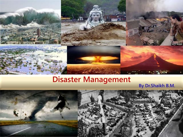 Disaster Mangement For Class IX, CBSE Based | PPTX