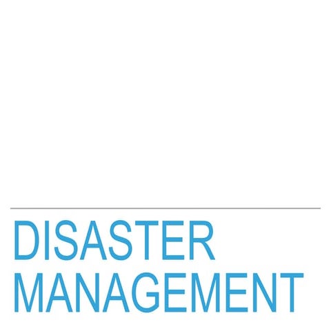 Disaster management. ppt | PPTX