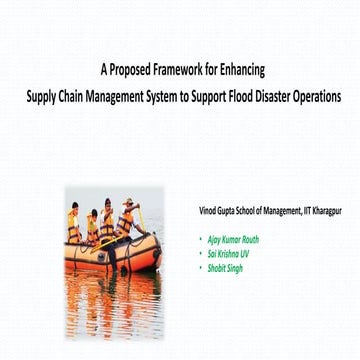 A Proposed Framework for Enhancing Supply Chain Management System to ...