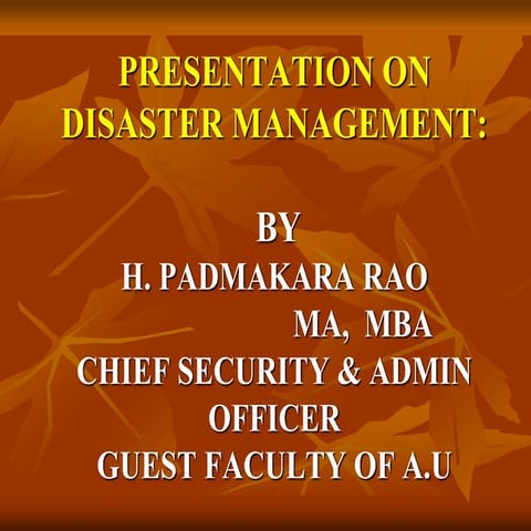 Disaster Management.ppt