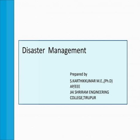 Disaster management.ppt