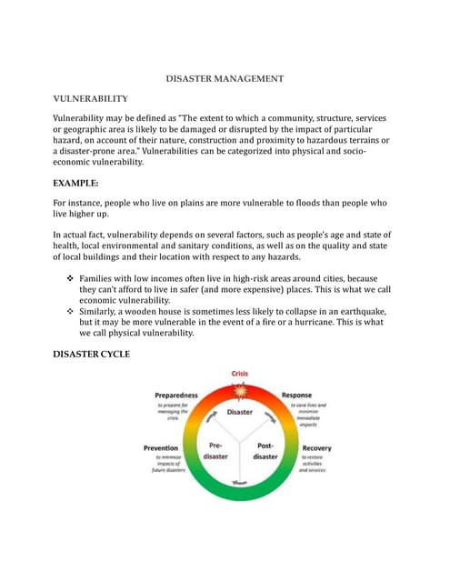Police and civil defense in disaster management | PPTX | Civil ...