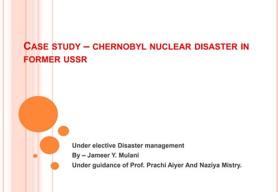 Chernobyl-Disaster - causes, efffect s, | PDF | Disasters