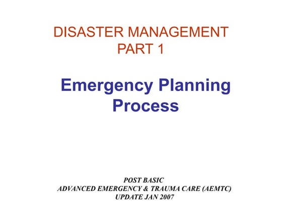 Emergency Response Plan in Case of Fire or Emergency | PPT