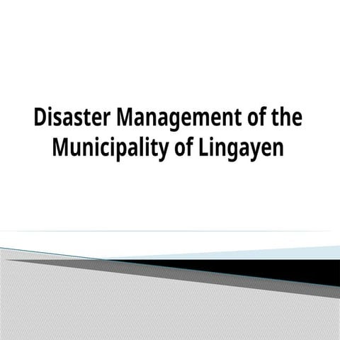 Disaster Management of Lingayen Presentation.pptx
