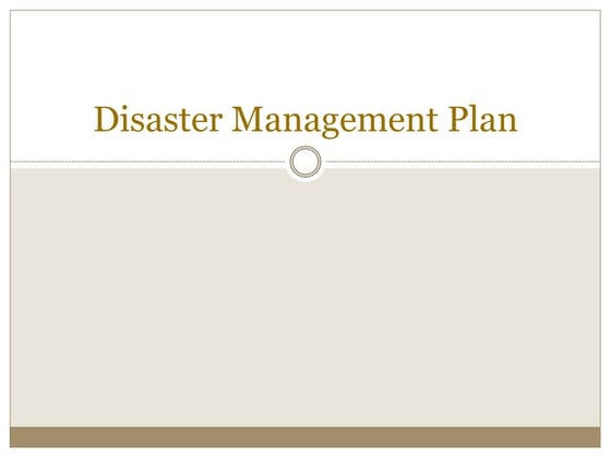 Emergency response planning | PPT