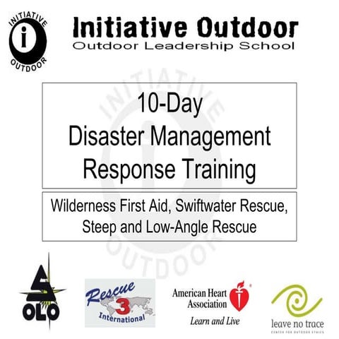 Disaster Management Response Training | PPT