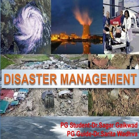 Disaster management | PPTX
