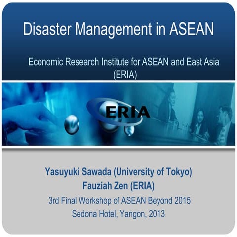 Disaster Management in ASEAN | PPTX