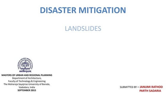3.4.2 Human Causes And Consequences Of Mass Movement V2 | PPT