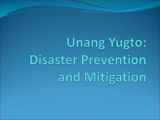 Ang Disaster Management | PPT
