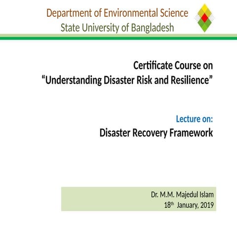 natural Disaster recovery framework.pptx