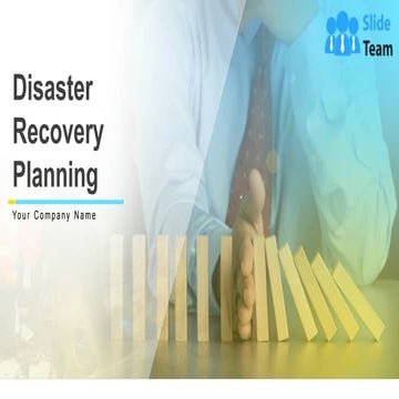Disaster Recovery Planning Powerpoint Presentation Slides | PDF