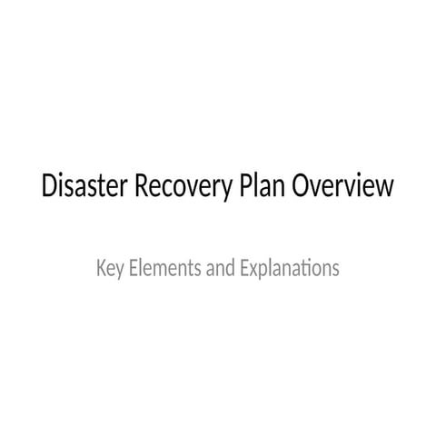 Disaster Recovery Plan Presentation.pptx
