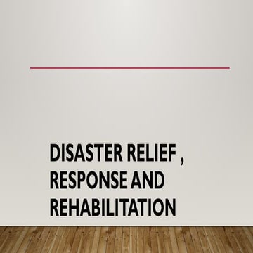 Disaster Relief , Response AND RAPID ACTION.pptx