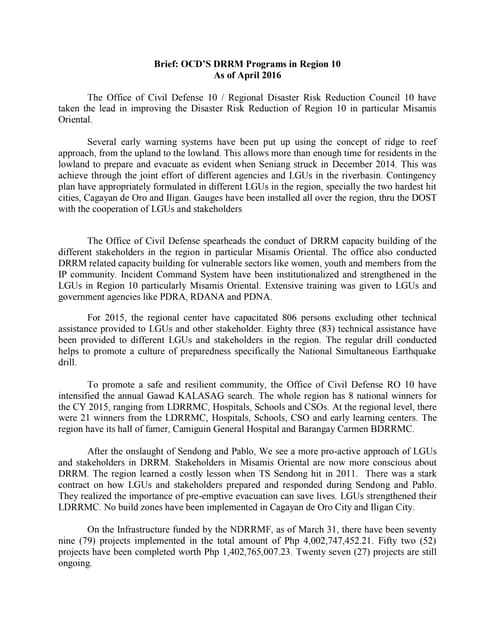 Proposed Local Disaster Risk Reduction Management Planning Process | PPTX