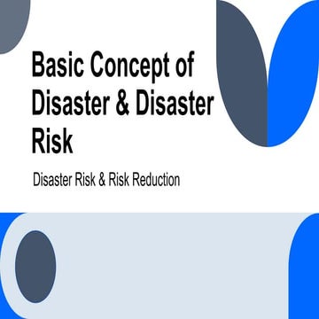 Effects of Hazard, Exposure and Vulnerability to Disaster Risks and ...
