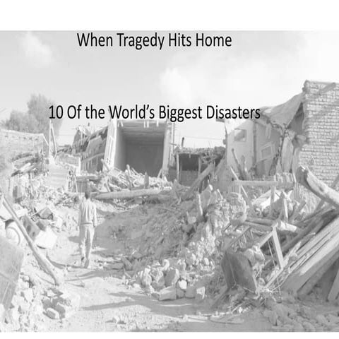 Natural disaster powerpoint | PPTX