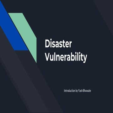 Disaster Vulnerability.pptx