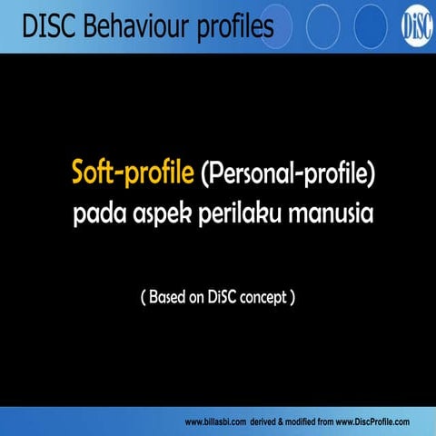 DiSC behaviour-profile | PDF
