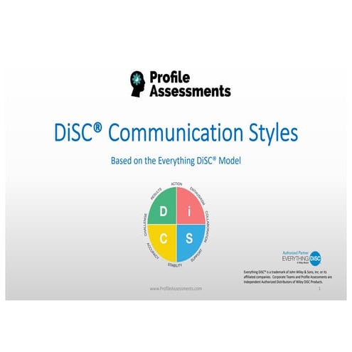 DiSC presentation