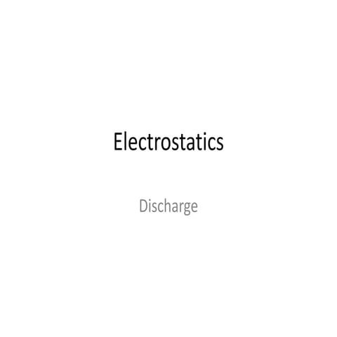 Discharge | PPT