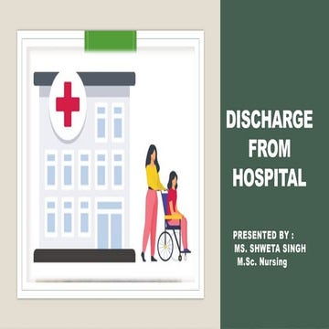 Admission and discharge process in nursing | PPTX